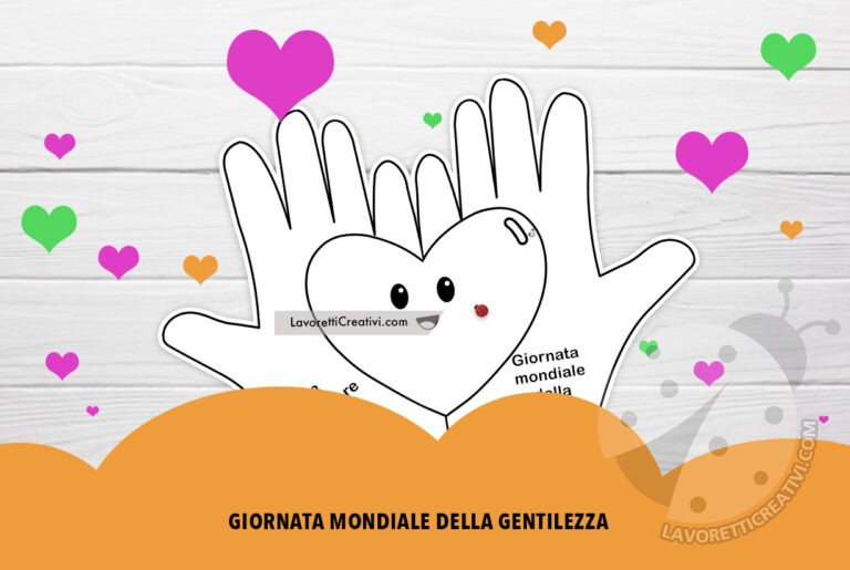 Mani con cuore per la Giornata della Gentilezza - Lavoretti Creativi