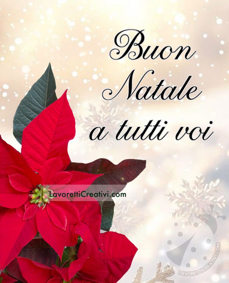 Buon Natale a tutti - Lavoretti Creativi