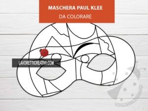 Maschera di Pantalone da colorare - Lavoretti Creativi