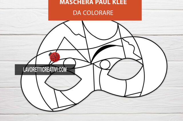 Maschera di Pantalone da colorare - Lavoretti Creativi