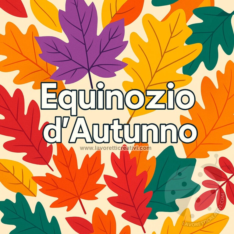 Inizio anno scolastico 2025-2026 - Lavoretti Creativi