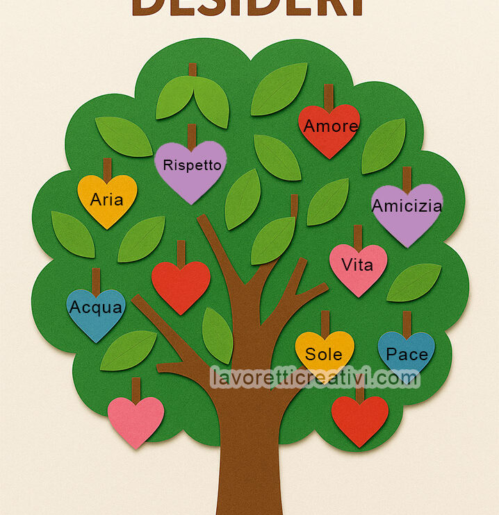 Sagome alberi per lavoretti - Lavoretti Creativi