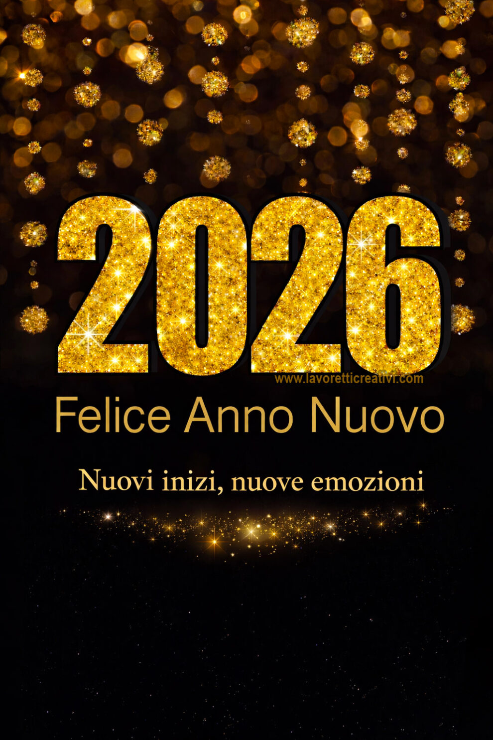 Immagini di Buon Anno 2026 - Lavoretti Creativi