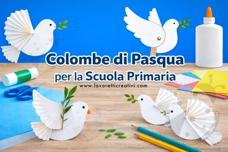 Sagoma uovo di Pasqua - Lavoretti Creativi